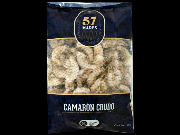 Camarón Blanco Crudo 57 Mares 41-50 | Mariscos Premium